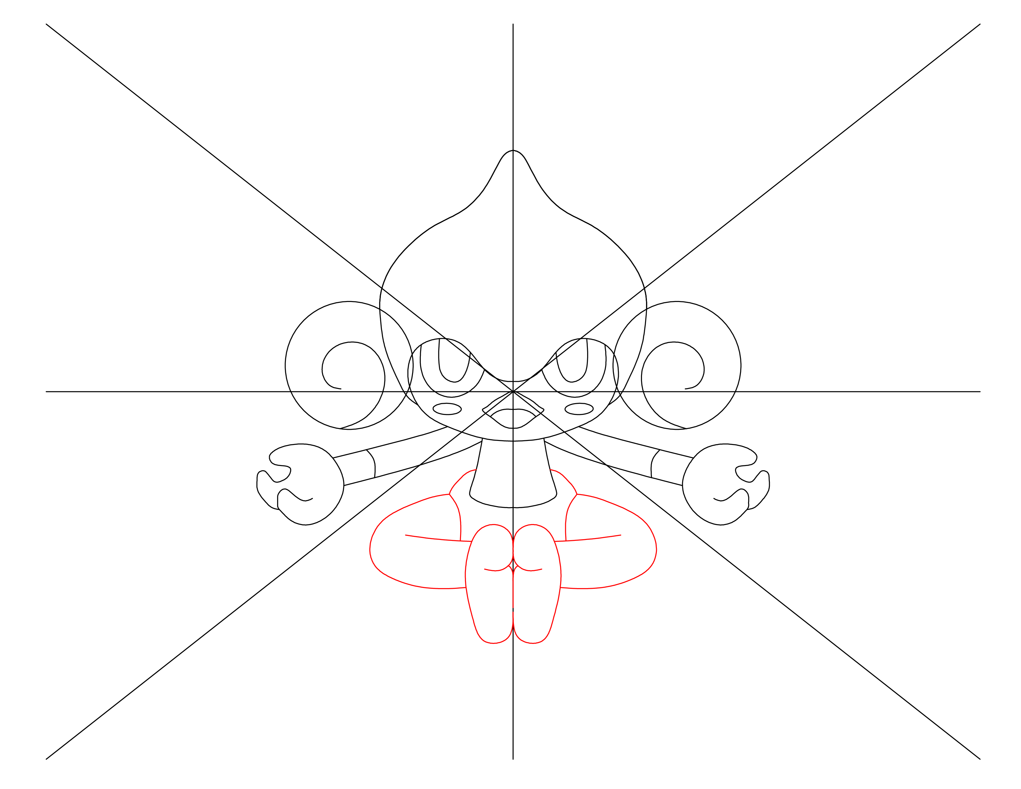 how to draw meditite step 8 · Windingpathsart.com